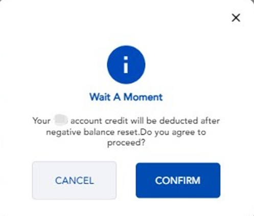 How to reset negative balances? – Help Center | PU Prime | More Than ...