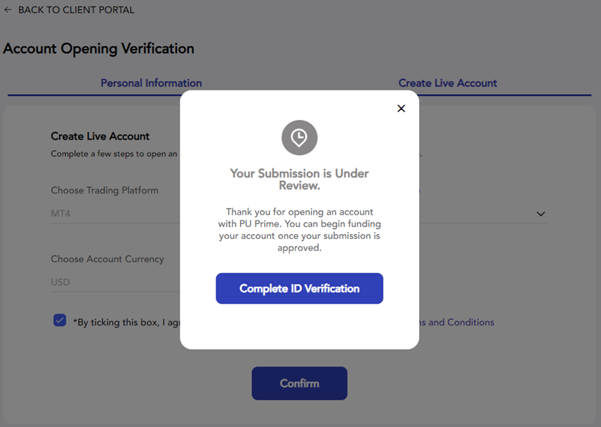How to register for a Live Account? – Help Center | PU Prime | More ...